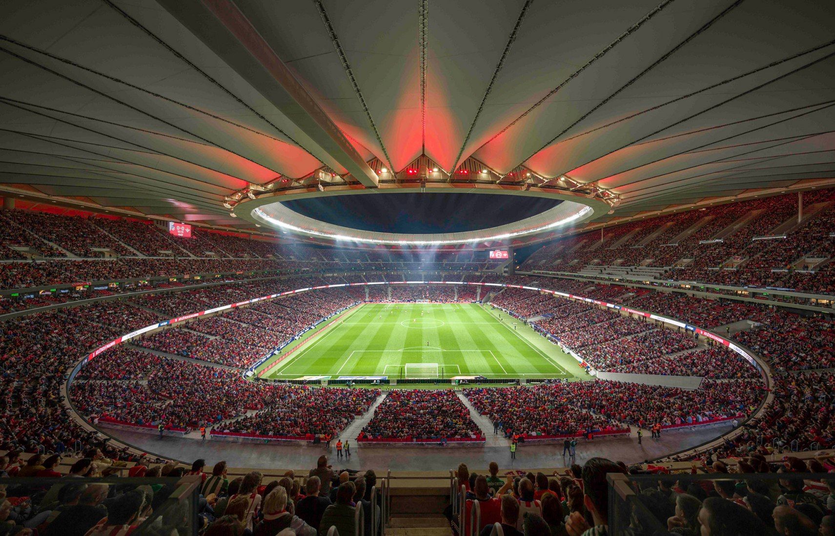 Entusiasta Formaci n Perjudicar Wanda Metropolitano Madrid Aforo Cada