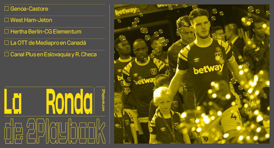 La Ronda: Genoa-Castore, West Ham-Jeton, Hertha Berlín-CG Elementum ...