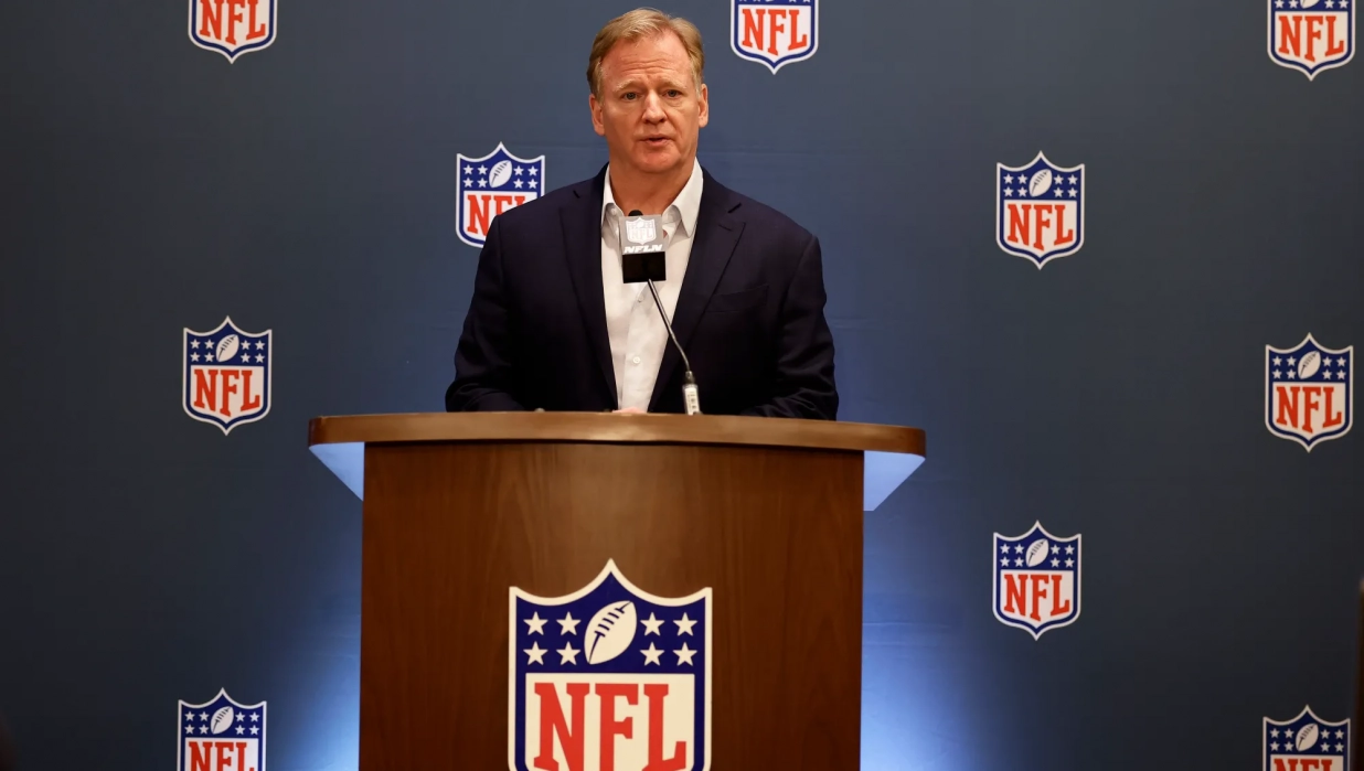 El comisionado de la NFL Roger Goodell amplía su contrato hasta 2027