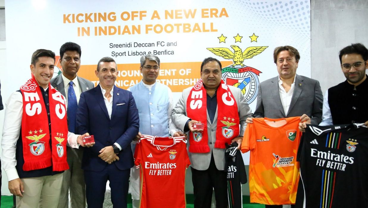 El SL Benfica se alía con el club indio Sreenidi Deccan y amplía su ... El SL Benfica se alía con el club indio Sreenidi Deccan y amplía su ...