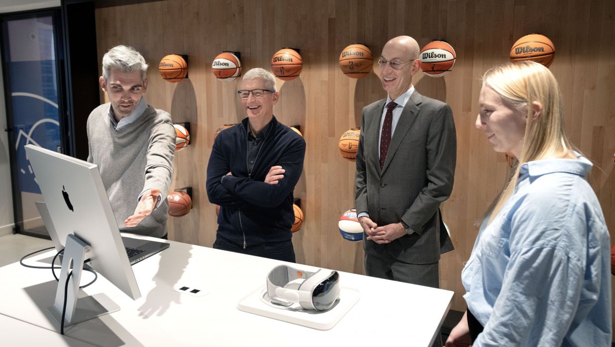 Circuitos de F1 en casa o multipartidos NBA: ¿Son las Apple Vision Pro ...