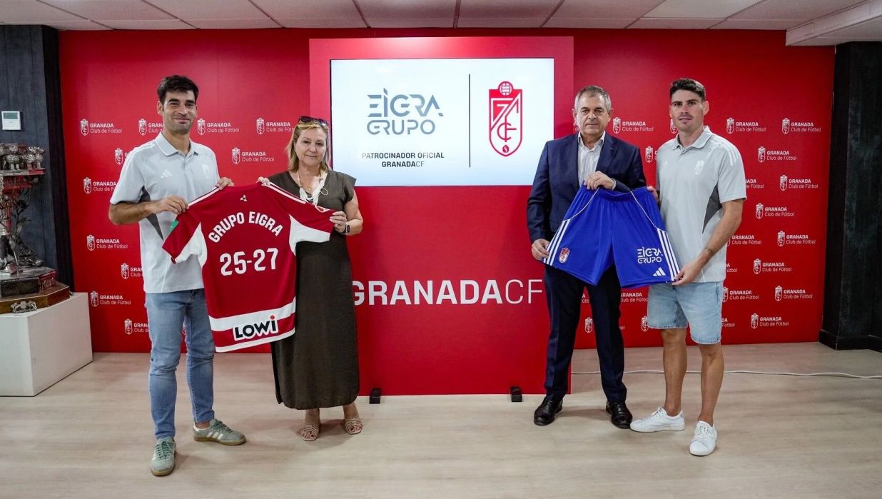 El Granada CF firma al Grupo Eigra para el frontal del pantalón hasta la temporada 2026-2027